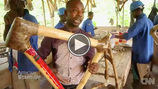 This African Man Is Using Bamboo To Change His Community In The Most ...