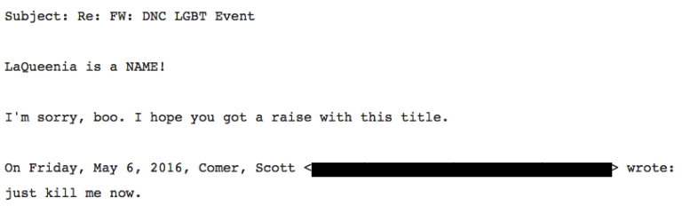 DNC Staffers Exposed for Making Fun of Black Woman's Name in Wikileaks ...