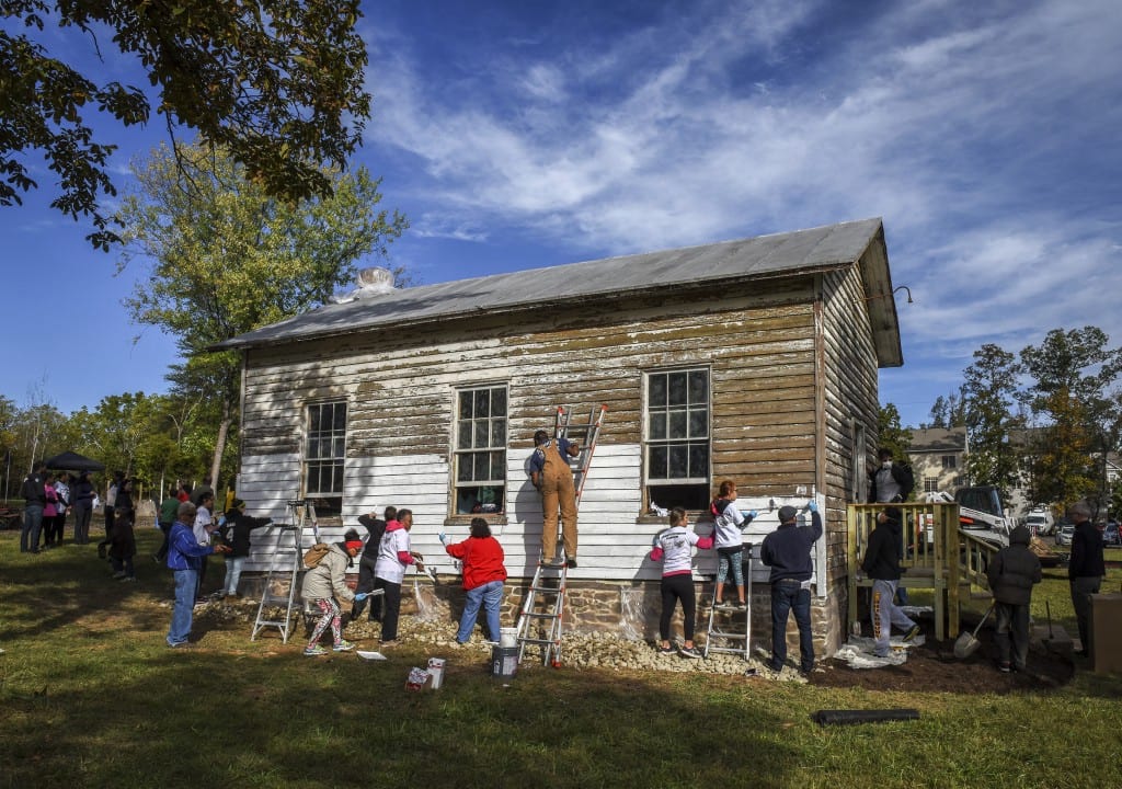 Community Restores Historic Black Schoolhouse Defaced with Racist ...