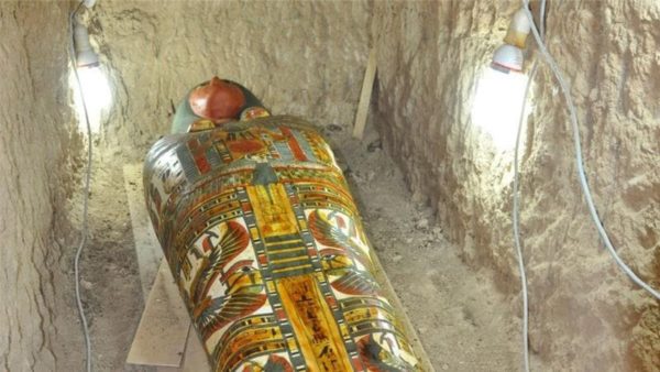 Archaeologists Unearth Mummy in Egyptian Tomb Circa 1075 B.C.