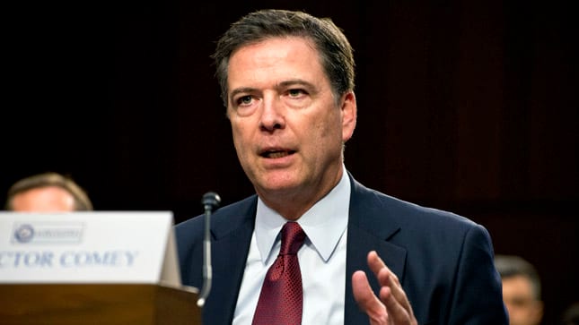 A Timeline: Fired FBI Director James Comey Testifies Before Senate ...