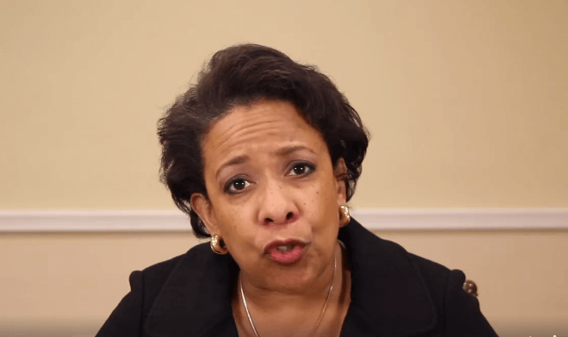 Former AG Loretta Lynch Issues Call for Americans to Fight, Protest In ...