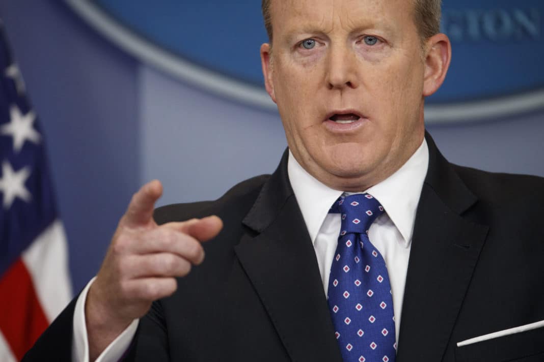 Sean Spicer Resigns as White House Press Secretary