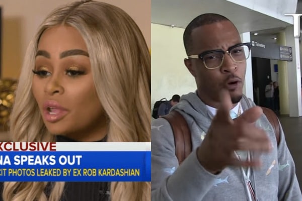 Blac Chyna Hits Back at Rob Kardashian In New Interview; T.I. Offers ...