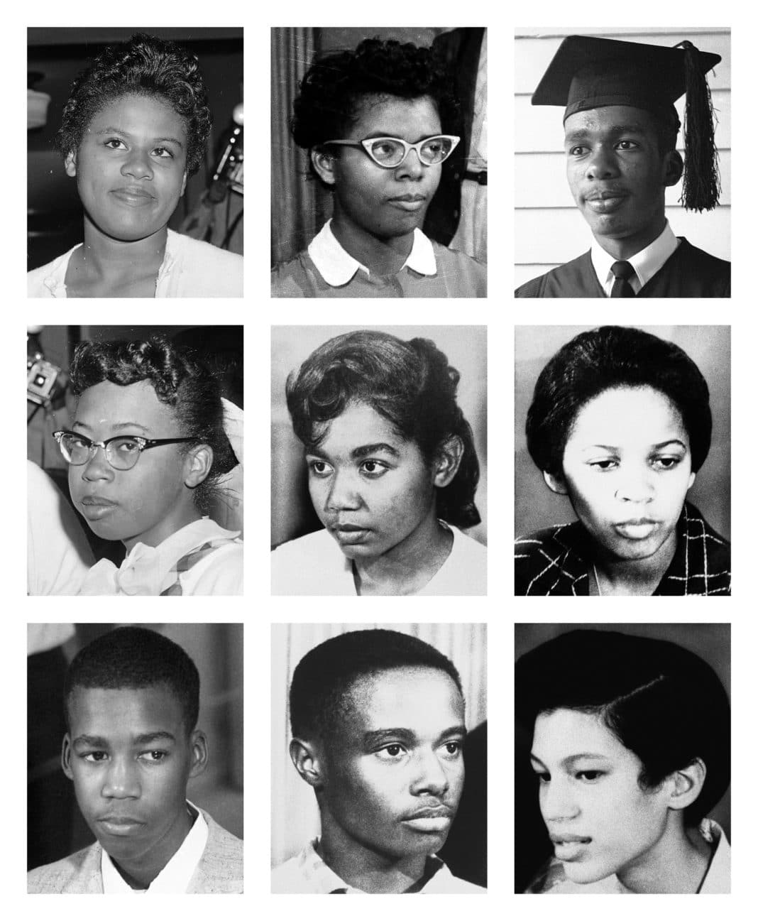 'Little Rock Nine' Members Mark School's 1957 Desegregation