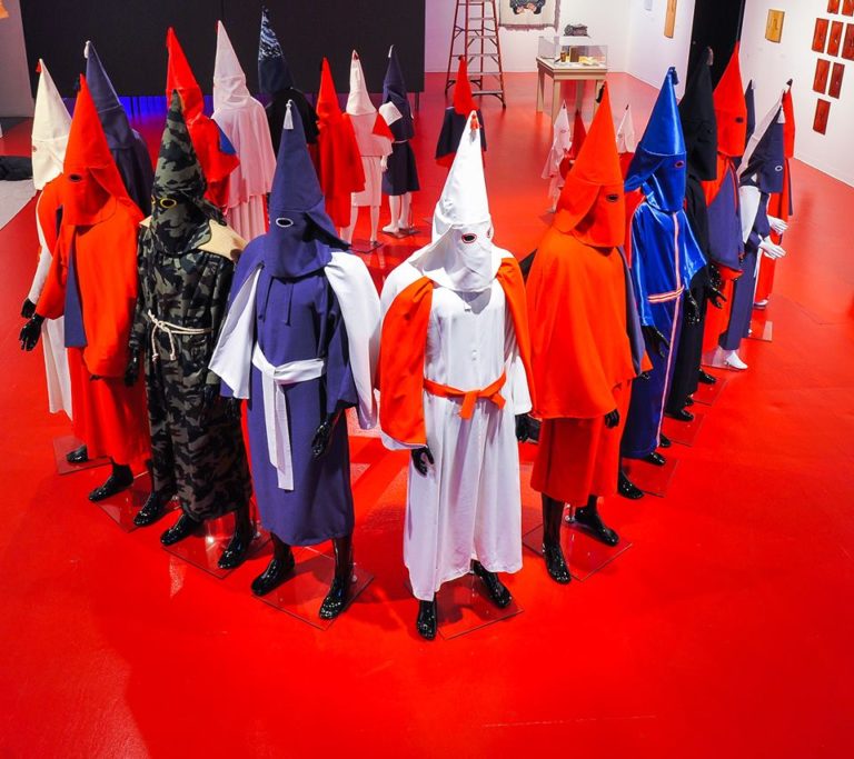 College: Art Show With KKK Robes too Disturbing for Public