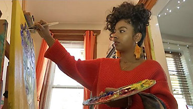18-Year-Old Entrepreneur Paints Images of Women of Color And Sells More ...