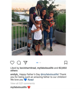 Emily B Claps Back at Fans Who Diss Her Father's Day Message to Fabolous