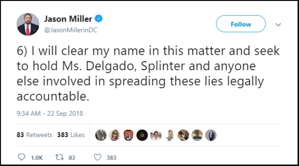 Former Trump Aide Jason Miller Leaves CNN Amid Claims He Drugged Ex ...
