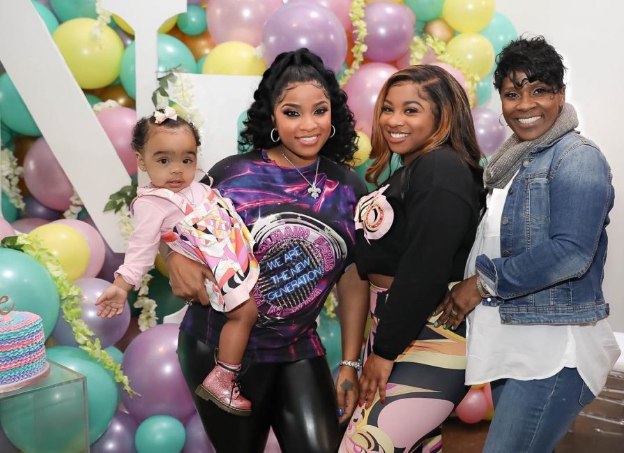 Toya Wright Stages a Bash for Baby Reign's First Birthday, Tot's Big ...