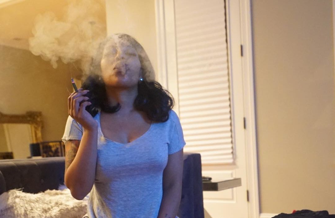 K. Michelle Gives Not One ---- as She Blissfully Lights Up, Scolds Rush ...