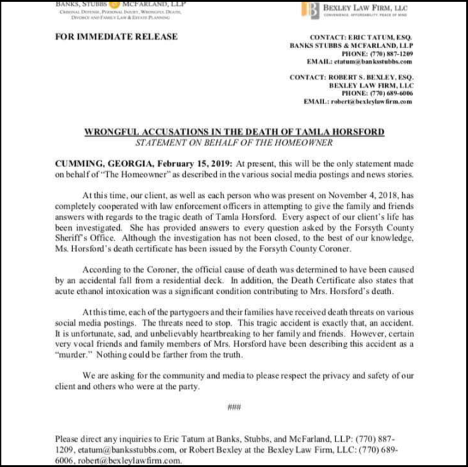 911 Audio Provides Chilling New Details in Death of Tamla Horsford Who ...