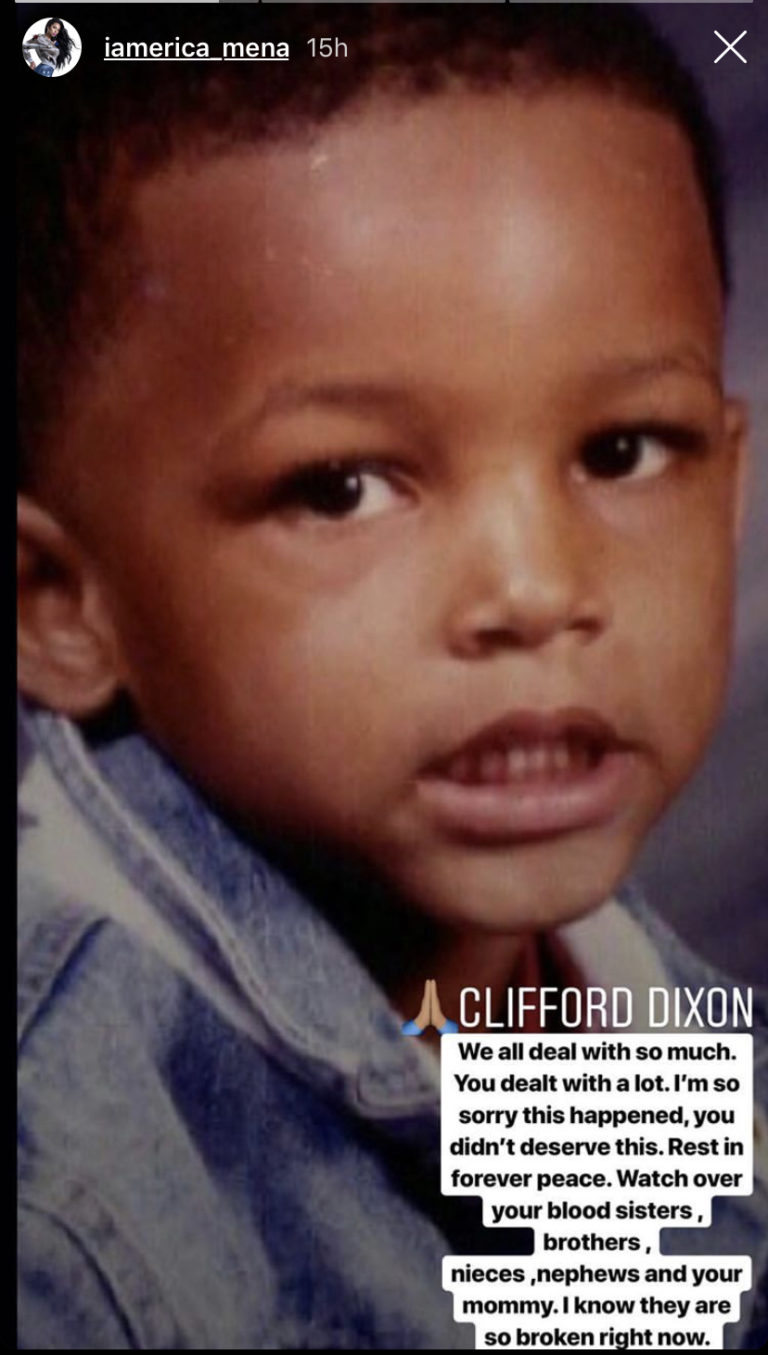 Erica Mena Pays Tribute to Ex-Boyfriend Cliff Dixon Following His Death