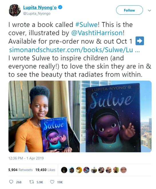Lupita Nyong'o’s Wants New Book To Inspire Black Children ‘To Love The ...