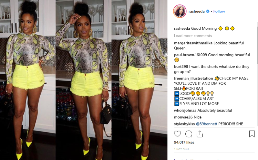 Rasheeda Frost Gives 'Ebony' Goddess Vibes in Latest Fashion Post: 'Yes ...