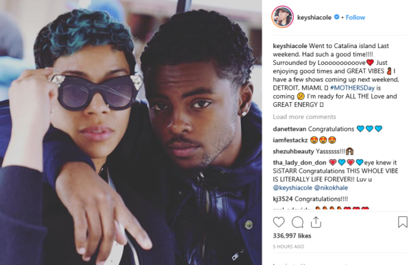 Keyshia Cole and Boyfriend Niko Khale Expecting First Child Together
