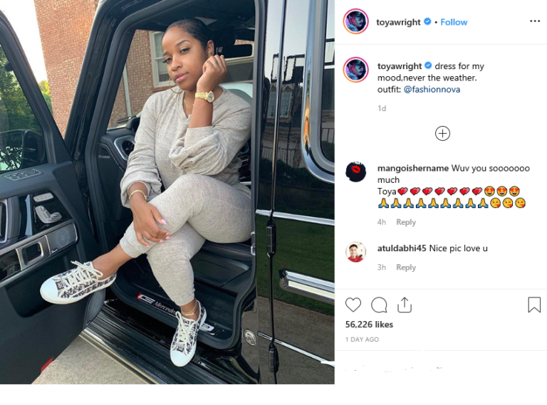 'Classy & Fine': Toya Wright Keeps It 'Simple,' Leaves Fans Marveling ...