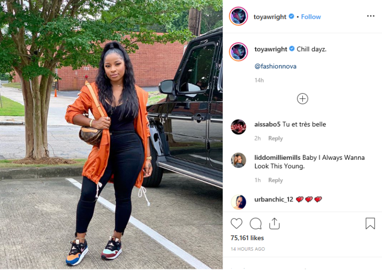 ‘Looking Younger Every Day’: Toya Wright Stuns Fans with Her Youthful Glow