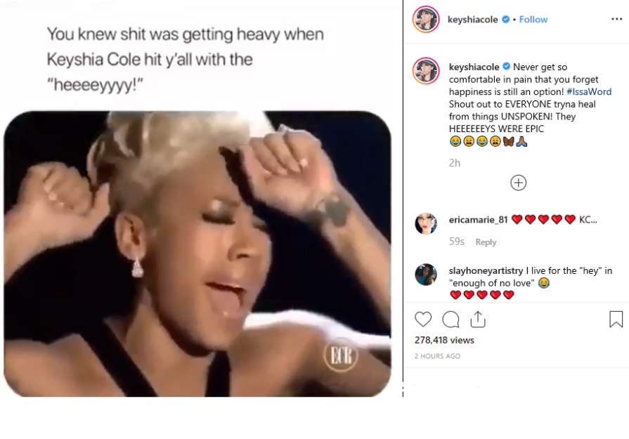 'U Know What Time It Is': Keyshia Cole ‘Heeeyyyy!’ Meme From Her Hits ...