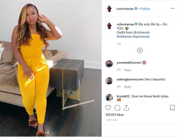 'Beyond a Baddie': Reginae Carter Applies Pressure With Vibrant Jumper Look