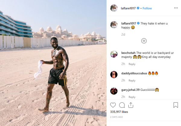 'Zadddy': Gucci Mane Drives Fans Wild with Enticing Beach Thirst Trap