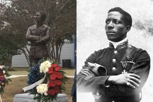 Bronze Statue Honoring First Black Fighter Pilot Unveiled in Georgia