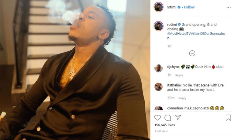 'Who’s Gonna Do the Snitching Now?': 'Power' Star Rotimi Responds to ...