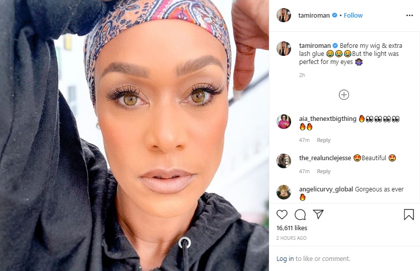 'Eyes Of A Goddess': Tami Roman Serves Face and Fans Are Left in Awe