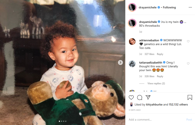 'So You Gave Birth to Yourself': Fans Mistake Draya Michele's Baby ...