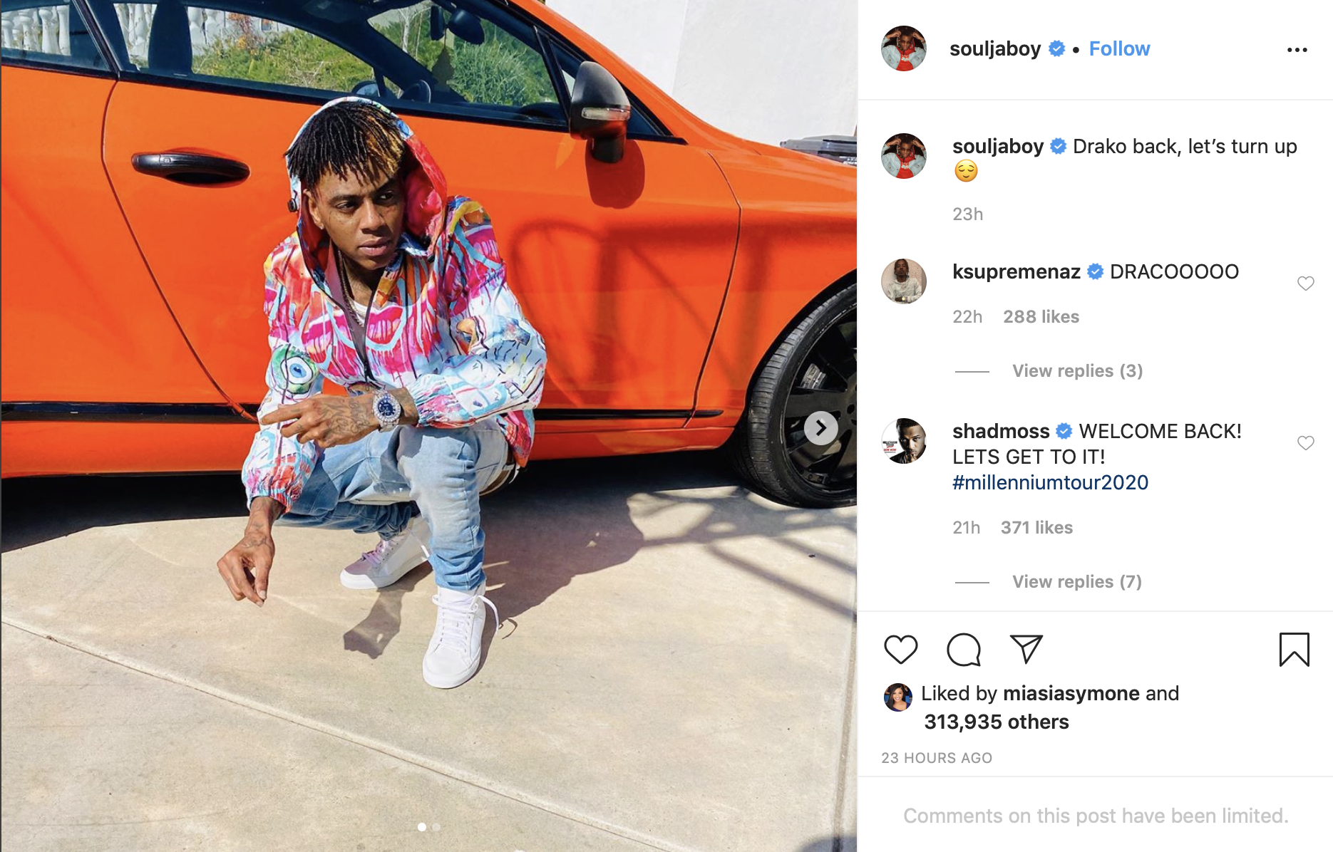 ‘Drako is Back’: Soulja Boy Sends Fans into a Frenzy with New Look and ...
