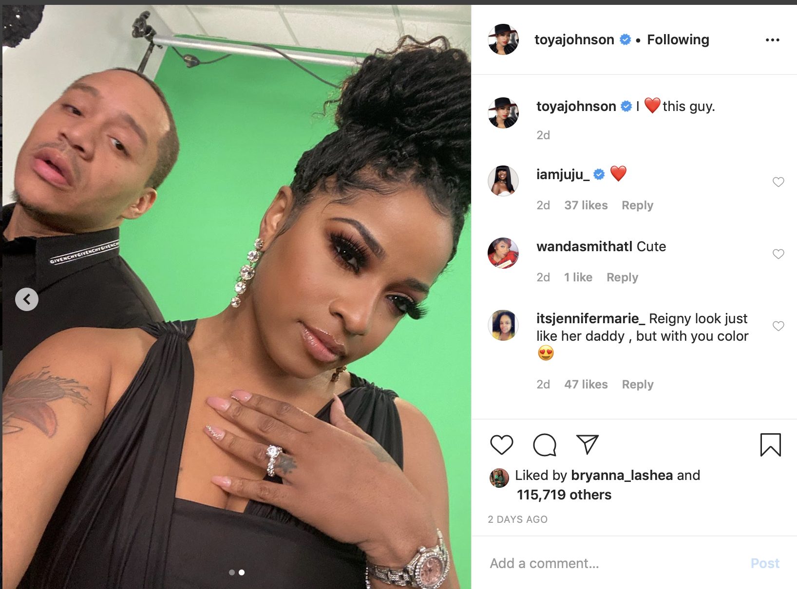 'Baby Got Back': Toya Johnson Leaves Fans Swooning Over Her Yams in ...