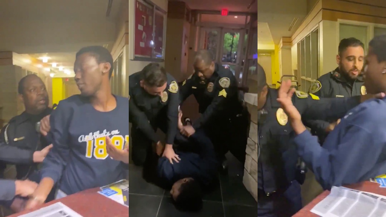 Two Campus Police Officers Placed On Leave Following Forceful Arrest of ...