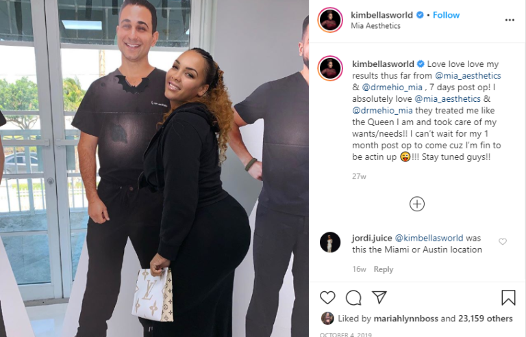 'That Wagon Dragging': Fans Poke Fun at Kimbella Vanderhee's Voluminous ...