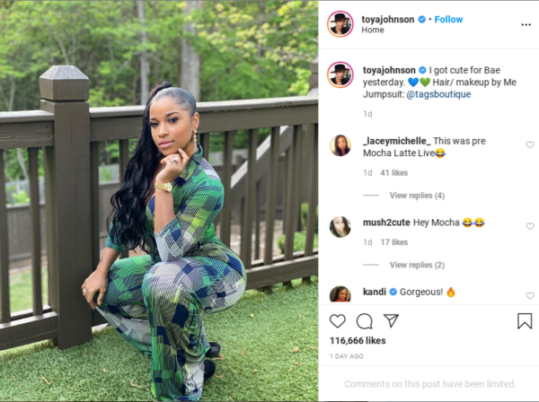 'Hey Mocha': Toya Johnson Turns Heads After She Gets Dolled Up for Her ...