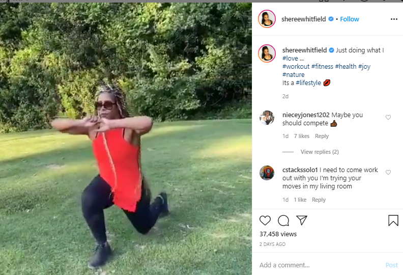 'You Always Been Bodied': Fans Compliment Shereé Whitfield's Workout ...