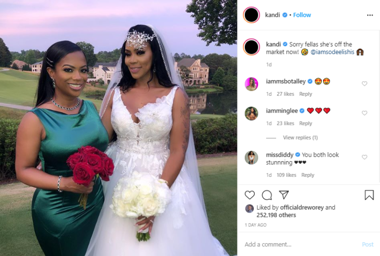'Oh You Cupid Now': Fans Tease Kandi Burruss for Hooking Up Raymond ...