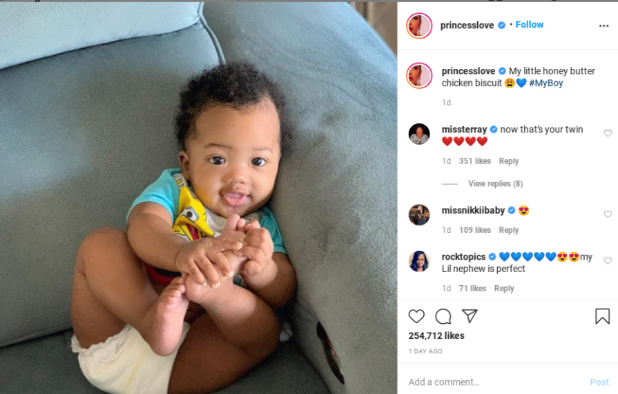 'RJ Junior!': Princess Love's Darling Photo of Her 5-Month-Old Son Has ...