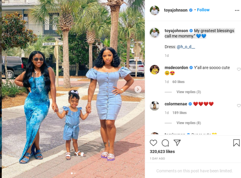 'Who the Mama?': Reginae Carter Shares Family Shot with Toya Johnson ...