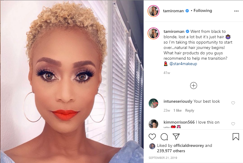 'You Look Pretty with Short Hair': Tami Roman Shows Off Her Bomb Haircut
