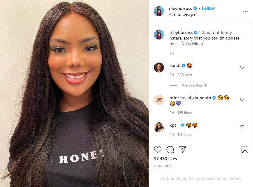 'Woahhhh': Riley Burruss' Glammed-Up Pic Has Fans Obsessing Over Her Looks