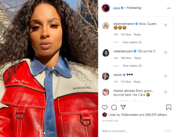 'Wait a Dang Minute': Ciara Shares Throwback Photos, and Fans Can't Get ...