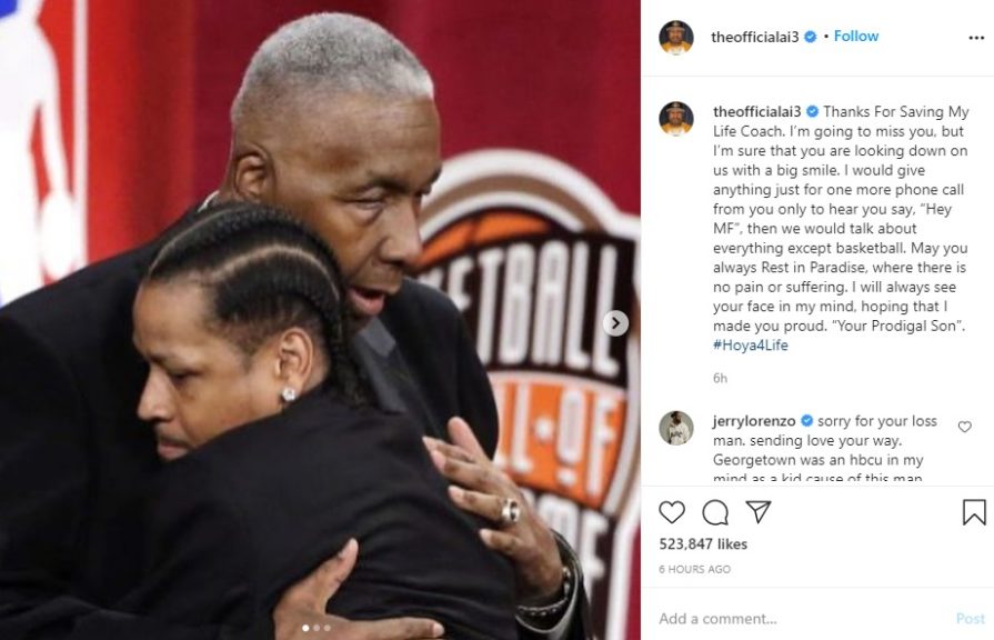 'Thanks for Saving My Life': Allen Iverson and Dikembe Mutombo Mourn ...