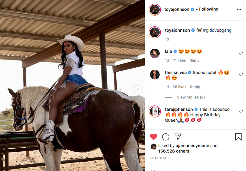 'Toya thee Stallion': Toya Johnson Leaves Fans Salivating Over Her ...