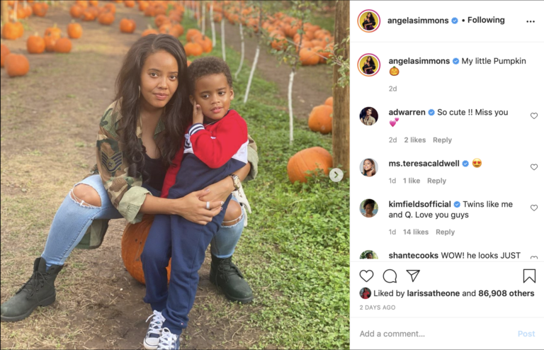 ‘Your Lil Twin’: Fans Gush Over Angela Simmons’ Photos with Her Son