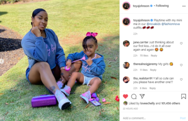 'On Point': Toya Johnson Sends Fans Swooning Over Her Twinning Snaps ...