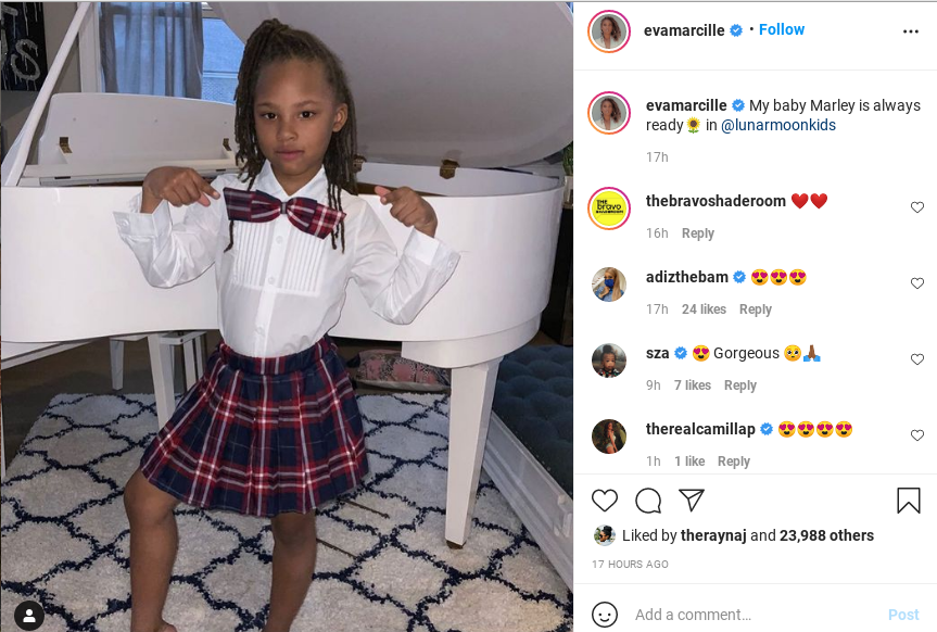 ‘Marley Is Definitely Going to Be a Star’: Eva Marcille Raves Over Her ...