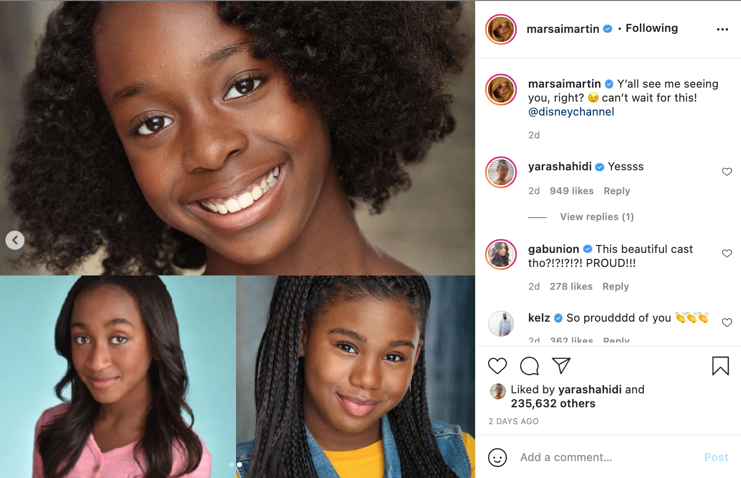 Marsai Martin-Produced Comedy Series Receives Disney Channel Pilot ...