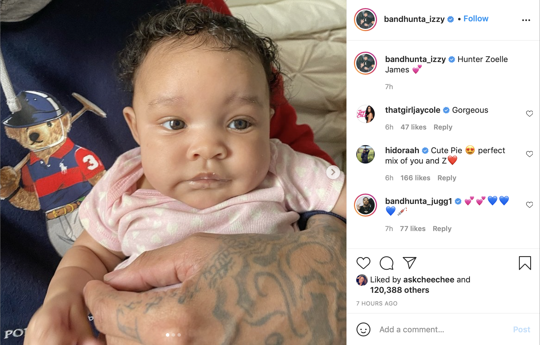 'She's Beautiful': Fans Get a First Look at Zonnique Pullins and Her ...
