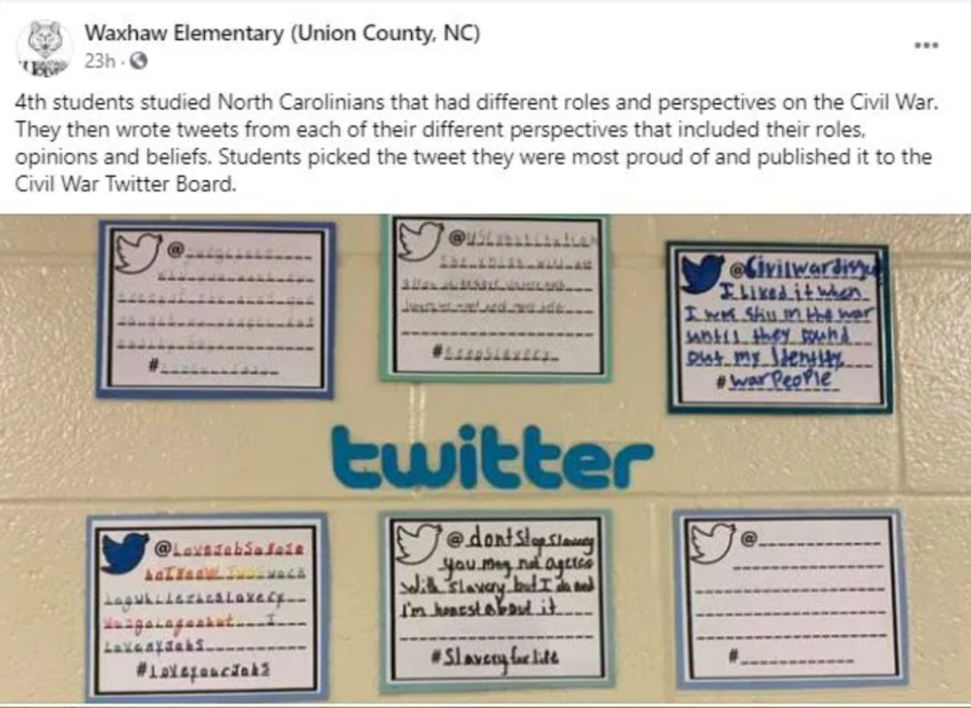 North Carolina Elementary School Apologizes After Students Made Pro north-carolina-elementary-school-apologizes-after-students-made-pro