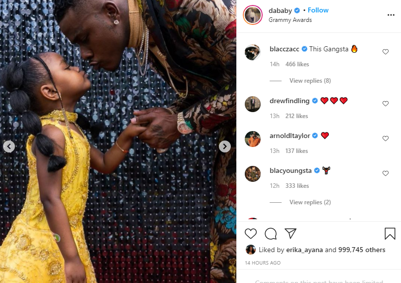 'Best Father Award Goes Toooo': Fans Go Crazy When DaBaby Shows Off the ...